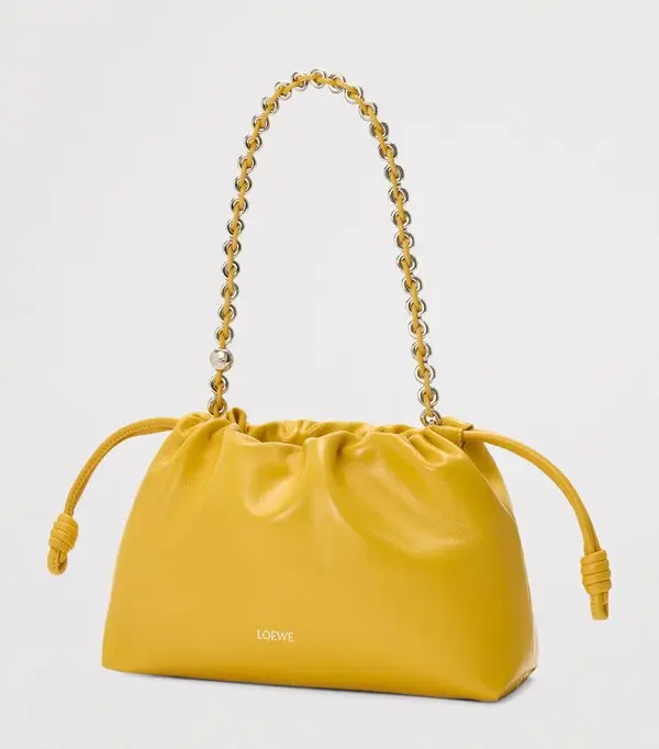 Loewe Medium Leather Flamenco Shoulder Bag