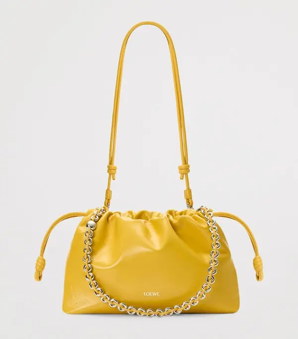 Loewe Medium Leather Flamenco Shoulder Bag