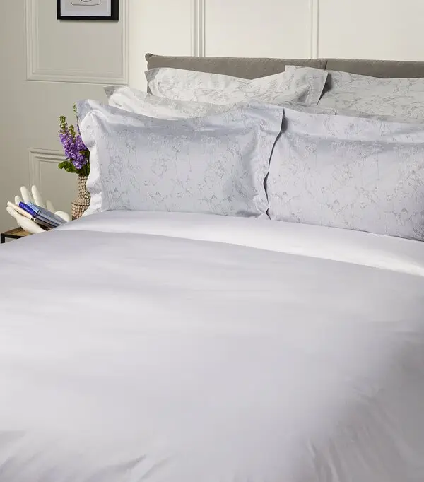 CELSO DE LEMOS Secret Super King Fitted Sheet - Ivory