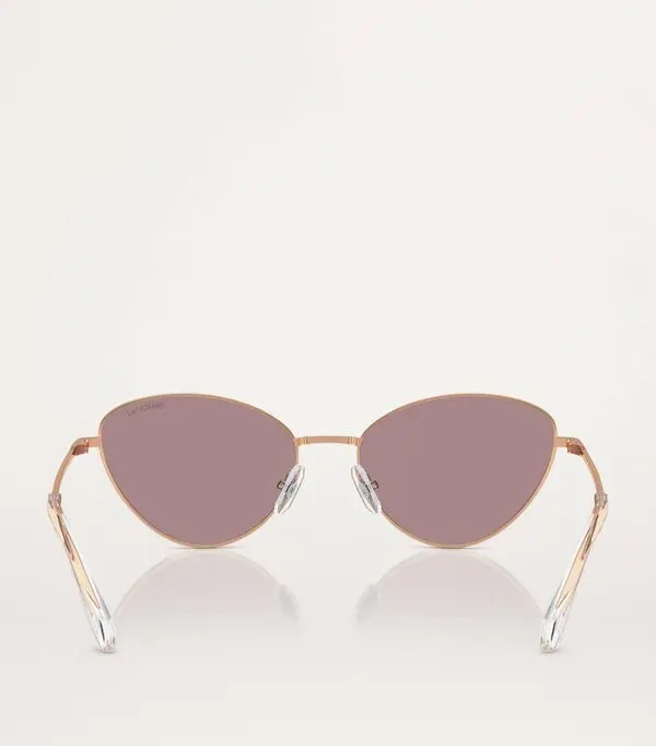 SWAROVSKI Sk7014 Sunglasses - Gold