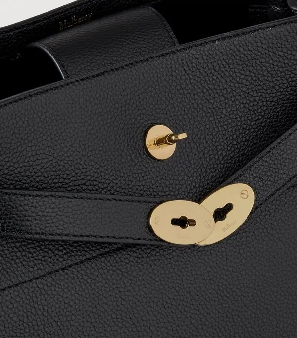 Mulberry Large Leather Islington Bucket Bag - Black
