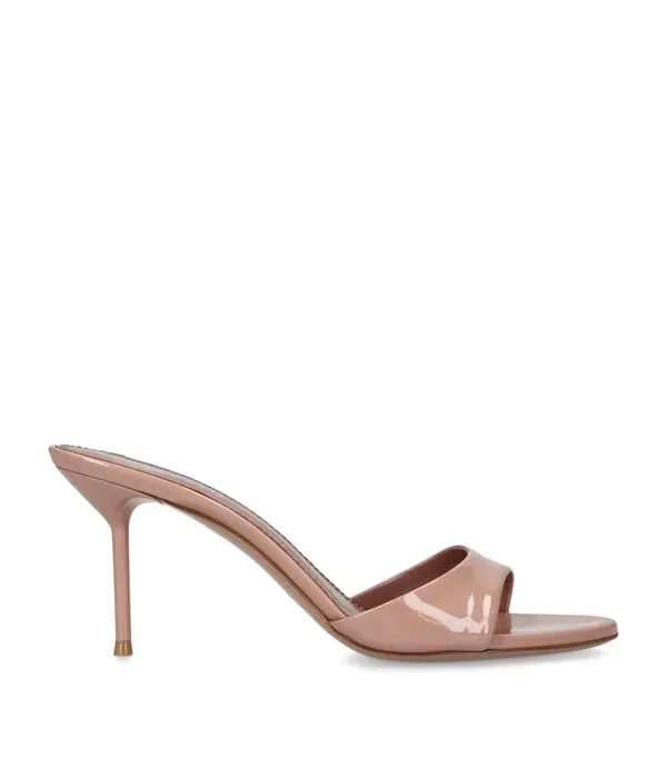 Paris Texas Patent Leather Lidia 70 Mules - Nude