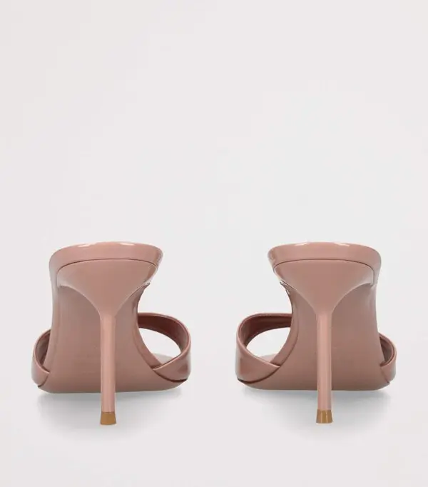 Paris Texas Patent Leather Lidia 70 Mules - Nude