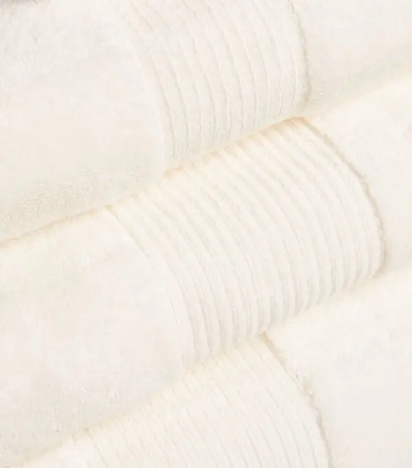 Harrods Organic Cotton Bath Sheet - Ivory