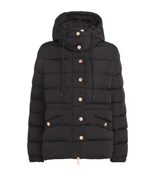 Max Mara Down Water-repellent Puffer Jacket - Black