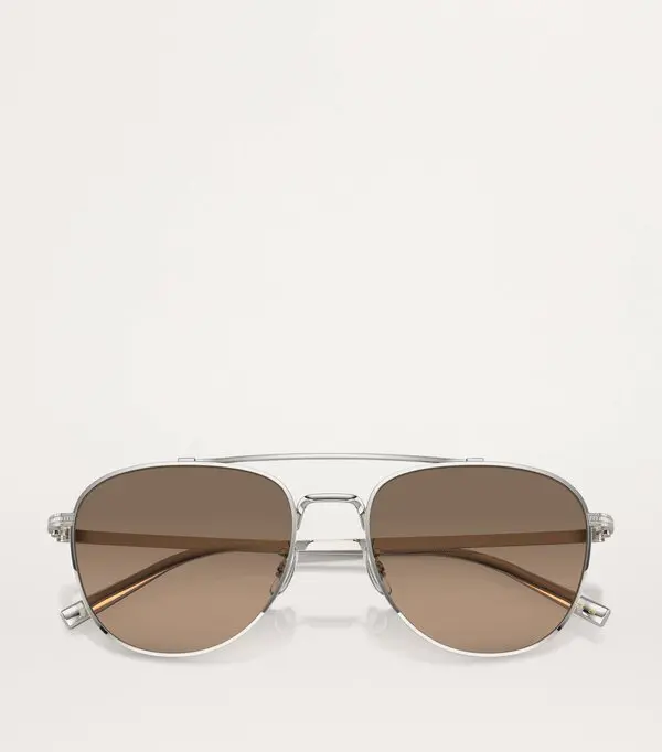 Oliver Spencer Titanium Sunglasses - Silver