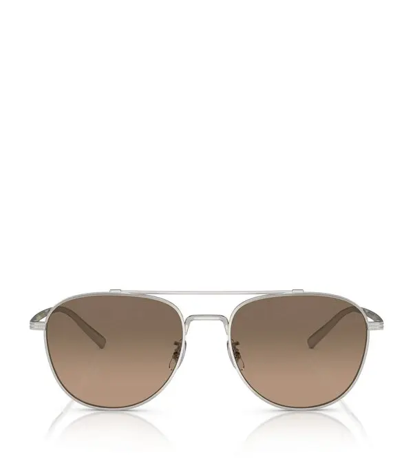 Oliver Spencer Titanium Sunglasses - Silver