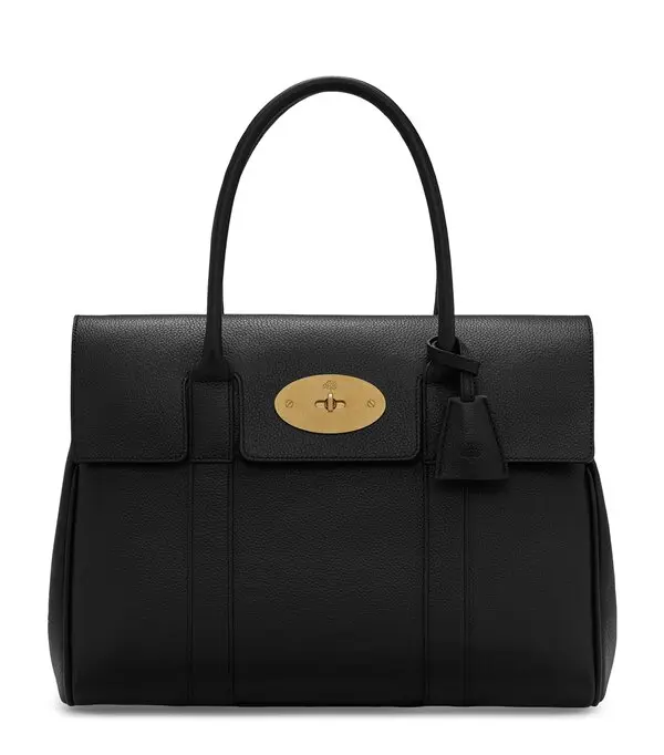 Mulberry Leather Bayswater Shoulder Bag - Black
