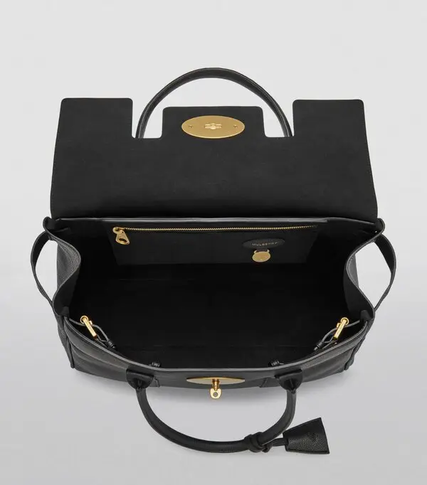 Mulberry Leather Bayswater Shoulder Bag - Black