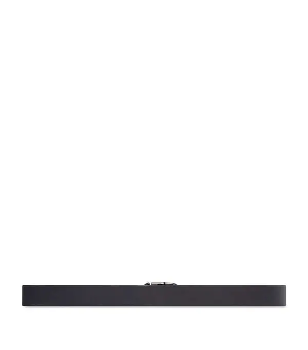 Balenciaga Leather Logo Belt