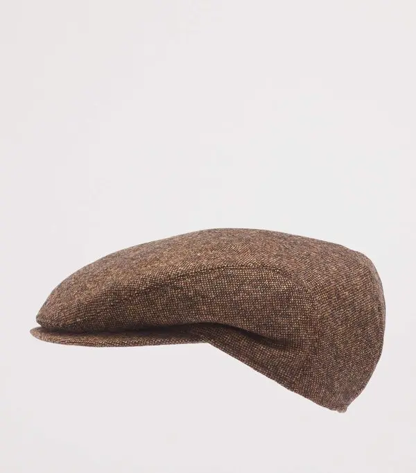 SWAINE Wool Tweed Slim Cap
