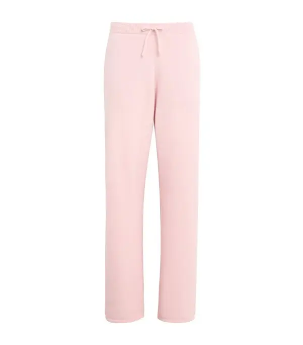 Harrods Cashmere Wide-leg Sweatpants