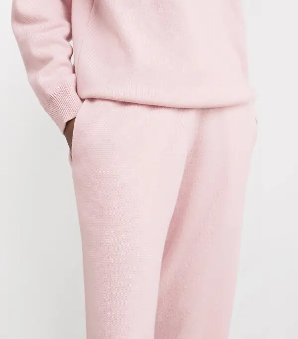 Harrods Cashmere Wide-leg Sweatpants