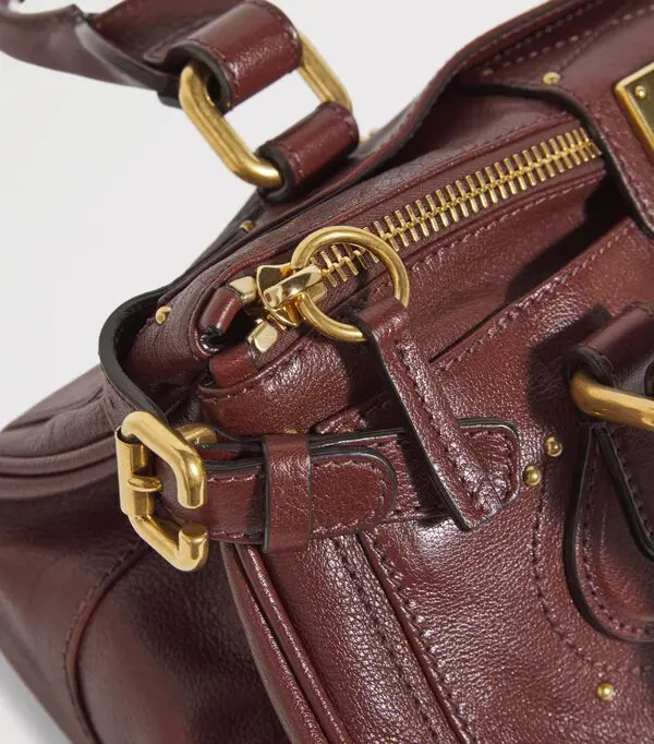 Chloé Leather Paddington Top-handle Bag - Brown