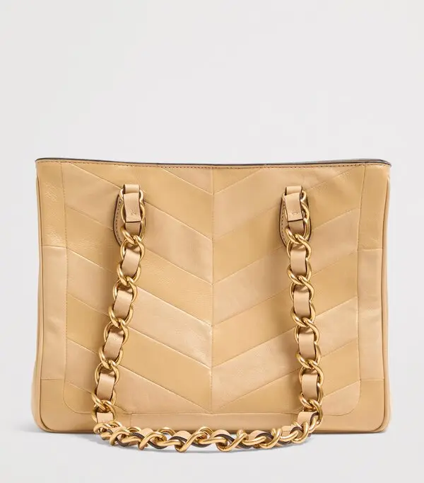 Valentino Garavani Small Lambskin Laseine Tote