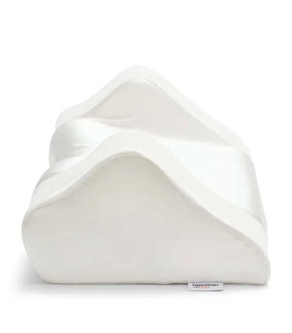 Hyoumankind Back Sleep Pillow With Silk Pillowcase