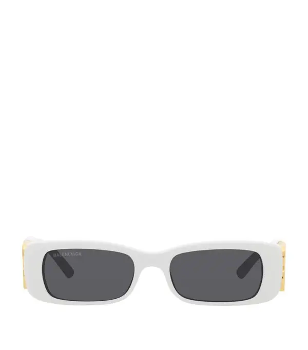 Balenciaga Acetate 6e000253 Sunglasses - White