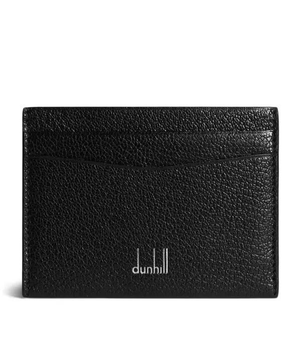 Dunhill Goatskin Duke Fine Card Holder - Black