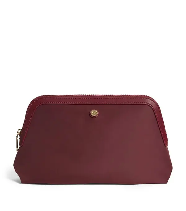 Harrods Large Nylon Pouch - Red