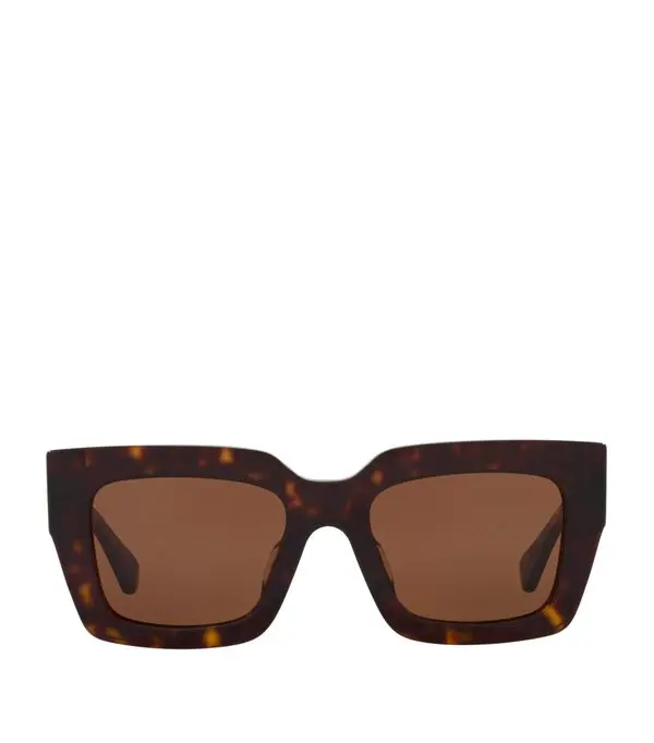 Bottega Veneta Acetate Sunglasses - Brown