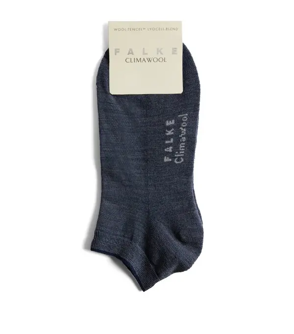 Falke Climawool Ankle Socks - Navy