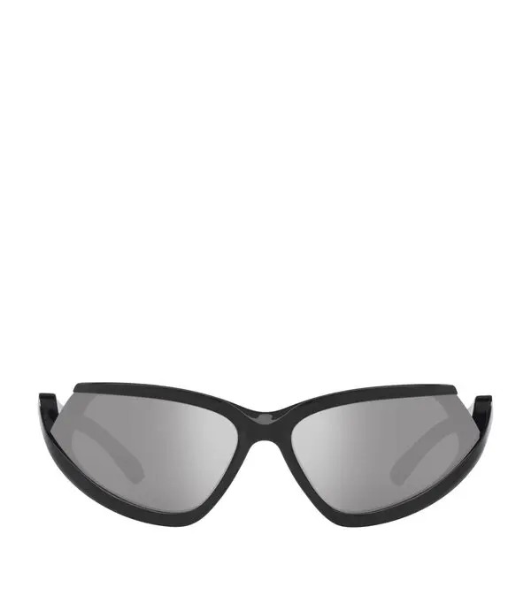 Balenciaga Injected 06e000312 Sunglasses - Black