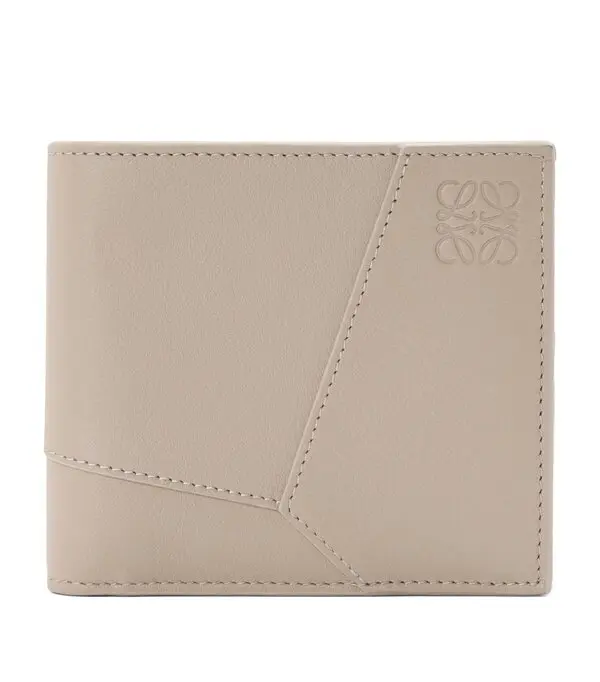 Loewe Leather Puzzle Edge Wallet - Brown
