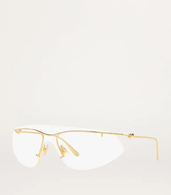 Bottega Veneta Metal Sunglasses - Silver