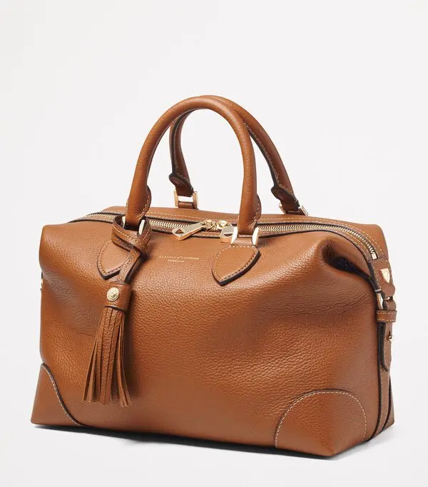 ASPINAL OF LONDON The Hudson Bowling Bag - Brown