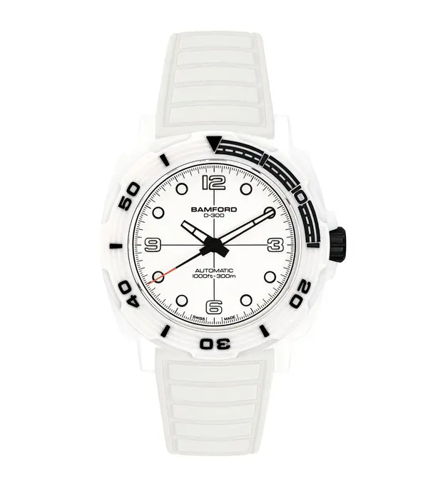 BAMFORD LONDON Ceramic Dive Watch - White