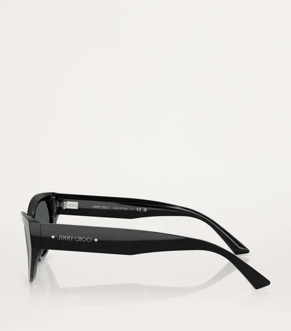 JIMMY CHOO Acetate Jc5022b Sunglasses - Black