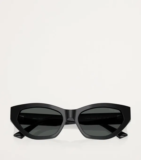 JIMMY CHOO Acetate Jc5022b Sunglasses - Black