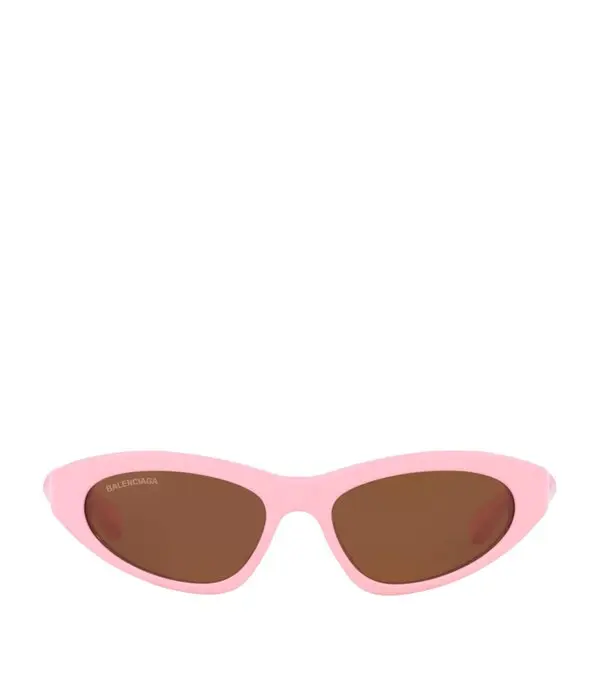 Balenciaga Acetate Bb0207s Sunglasses - Pink