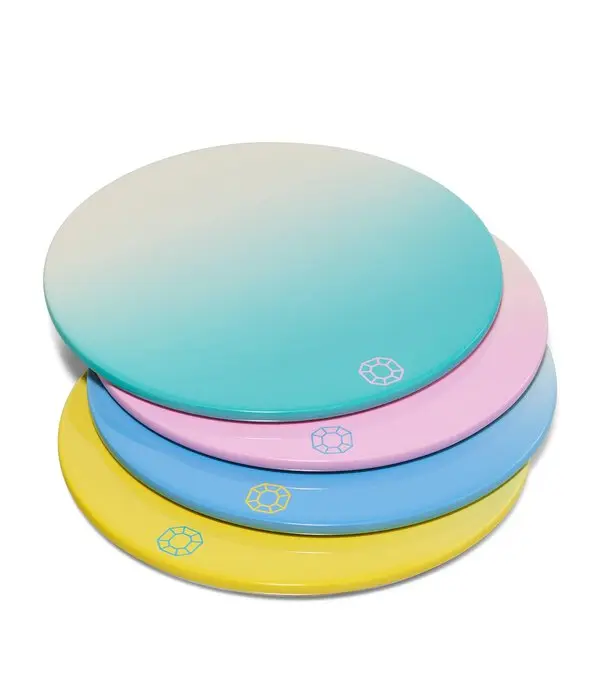 THE MARTHA, BY BACCARAT Octogone Coasters - Clear