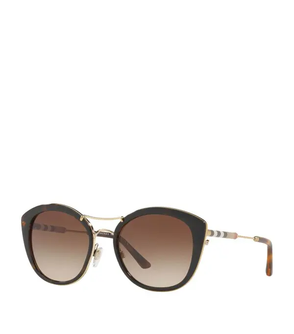 Burberry Round Frame Sunglasses