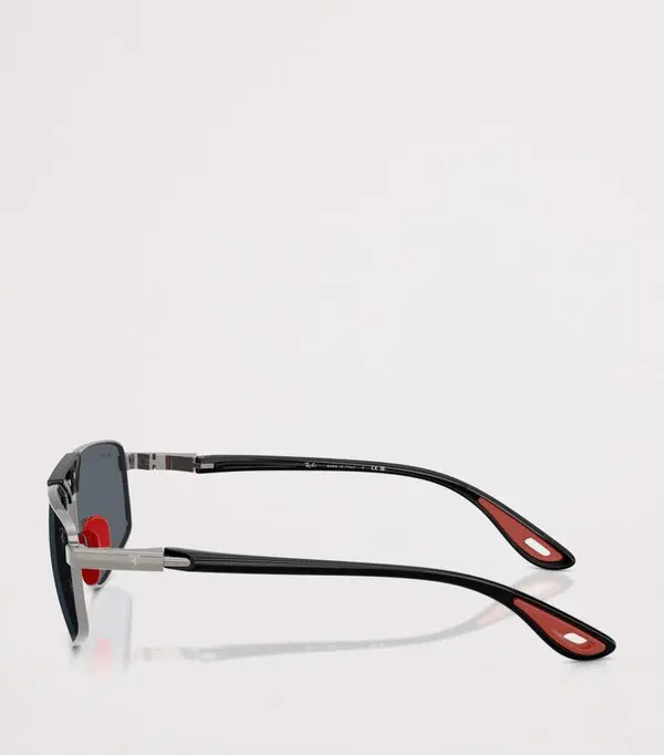 Ray-ban X Scuderia Ferrari Rb3776m Irregular Sunglasses