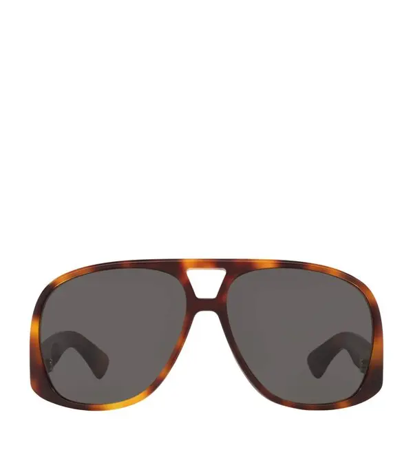 Saint Laurent Acetate Sl 652 Sunglasses - Brown