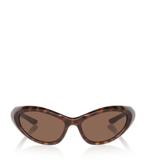 Balenciaga Cat Eye Sunglasses - Brown