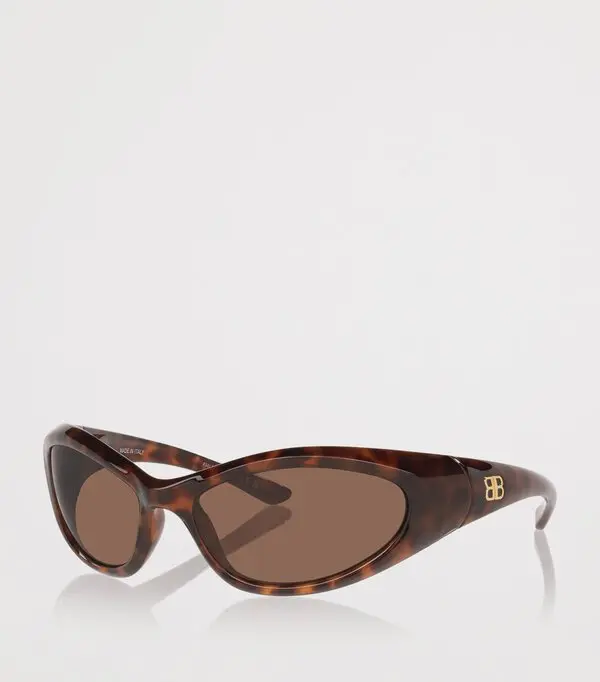 Balenciaga Cat Eye Sunglasses - Brown