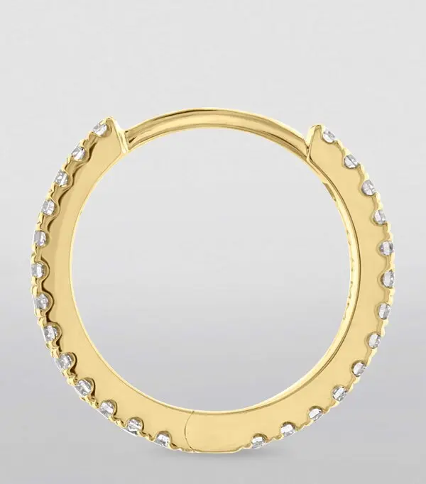 MARIA TASH Diamond Eternity Single Hoop Earring
