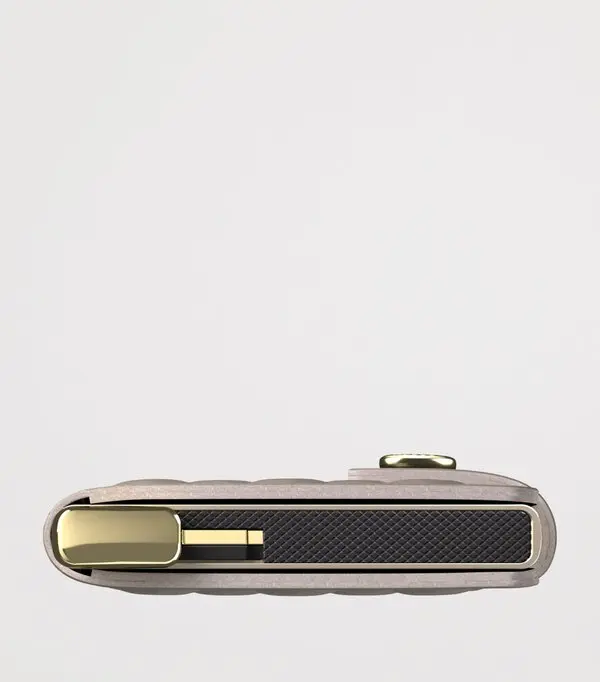 SECRID Leather Miniwallet - Beige
