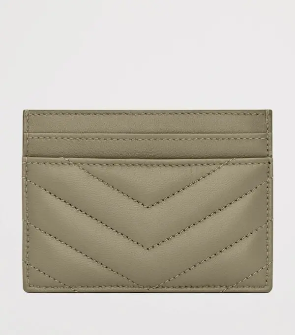 Saint Laurent Lambskin Cassandre Card Holder