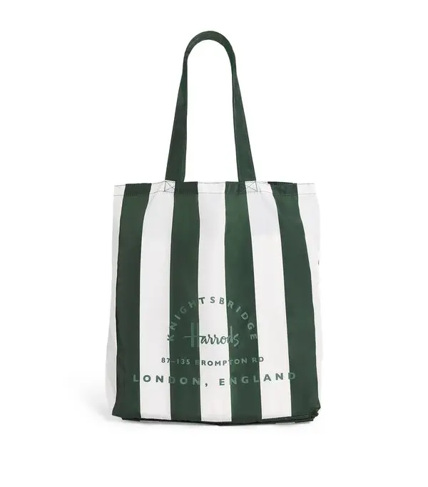 Harrods Logo Pocket Shopper Bag
