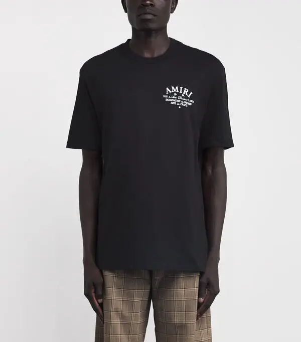 Amiri Cotton Arts District T-shirt - Black