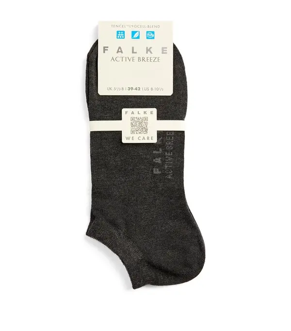 Falke Active Breeze Sneaker Socks - Black