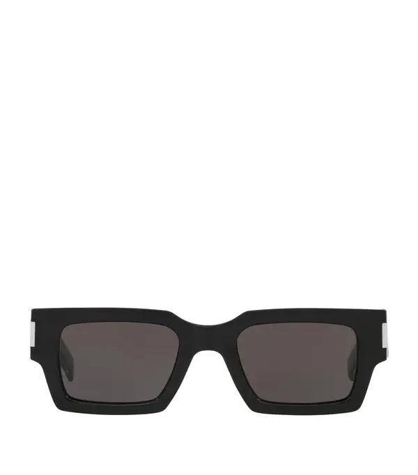 Saint Laurent Rectangular Sunglasses - Black
