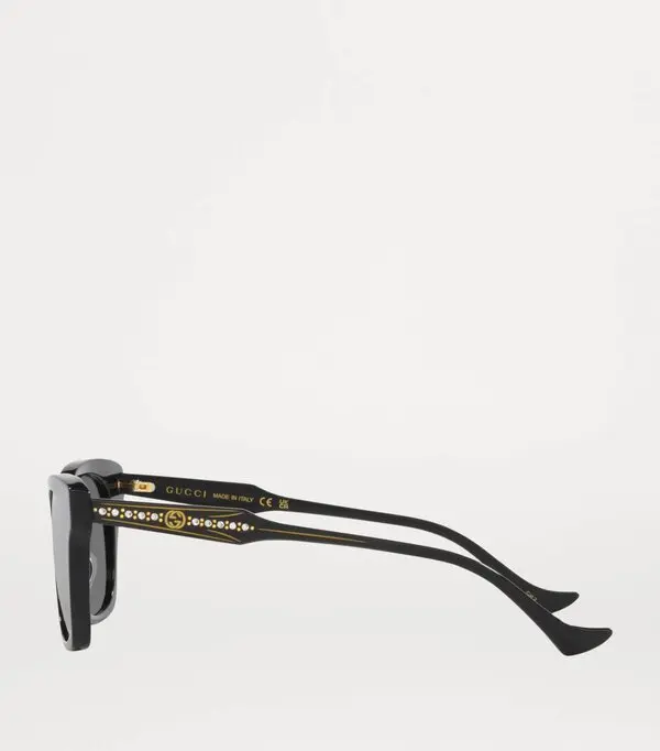 Gucci Acetate 0gc002071 Sunglasses - Black