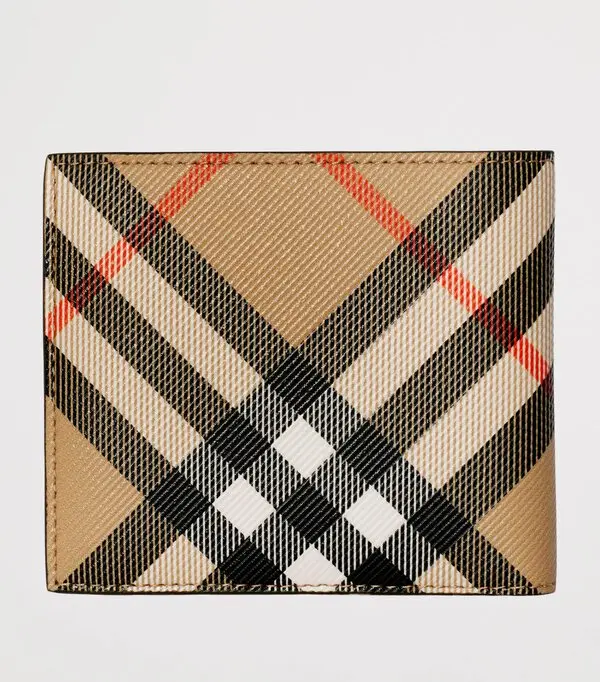 Burberry Check Bifold Wallet