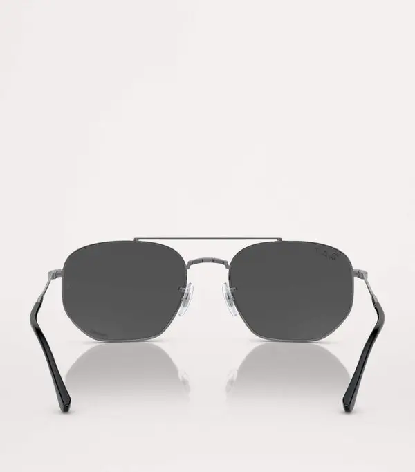 Ray-ban Metal Sunglasses Orb3707 - Grey