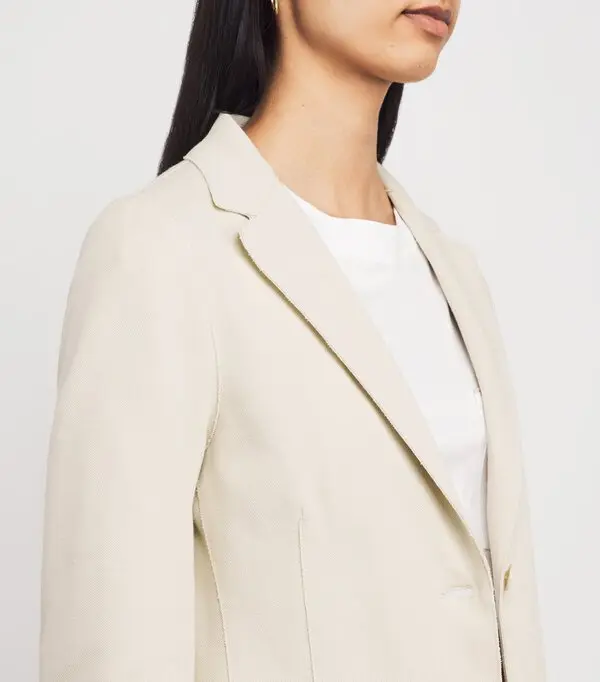 Eleventy Stretch-cotton Layered Blazer